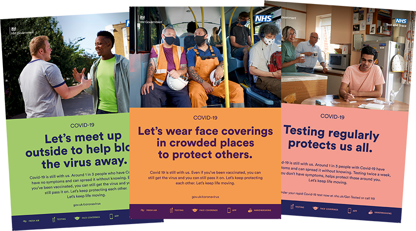 New workplace posters for eased Covid restrictions | Stone Specialist