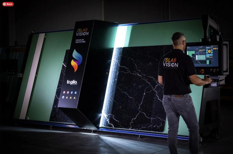 Stone Automation Adds Taglio slab scanning technology