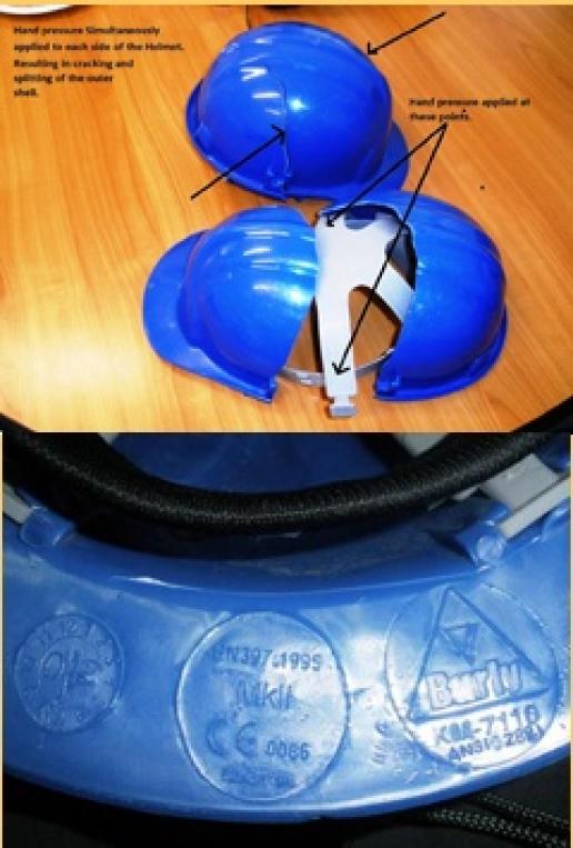 Cheap fake hard hats putting lives at risk, warns BSIF | Stone Specialist