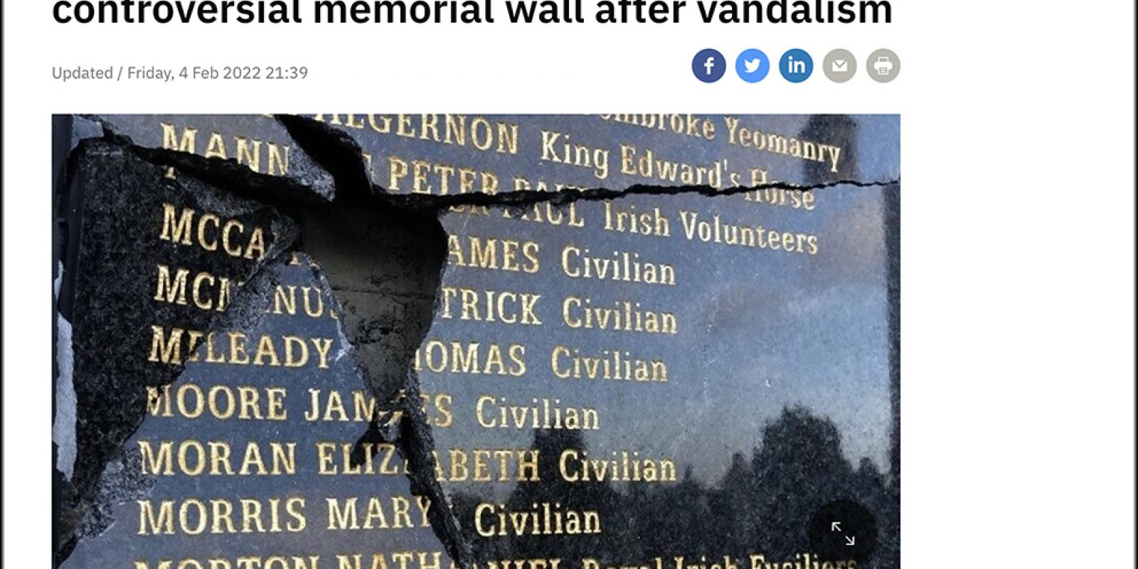 Granite Necrology Wall at Dublin’s Glasnevin Cemetery to lose ...